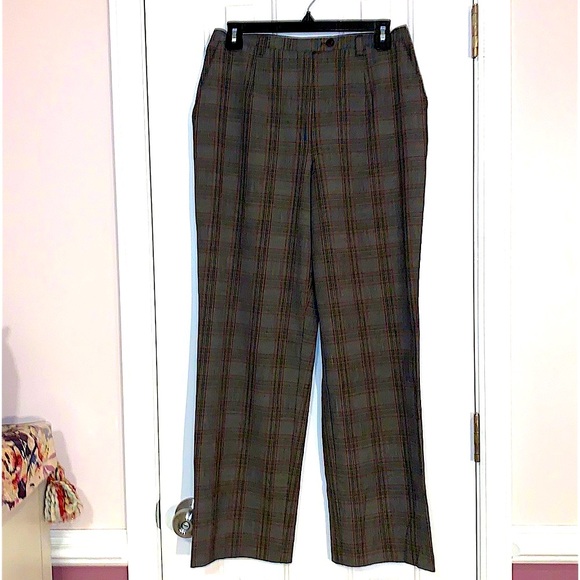 Sag Harbor | Pants & Jumpsuits | Sag Harbor Womens Petite Plaid Dress ...
